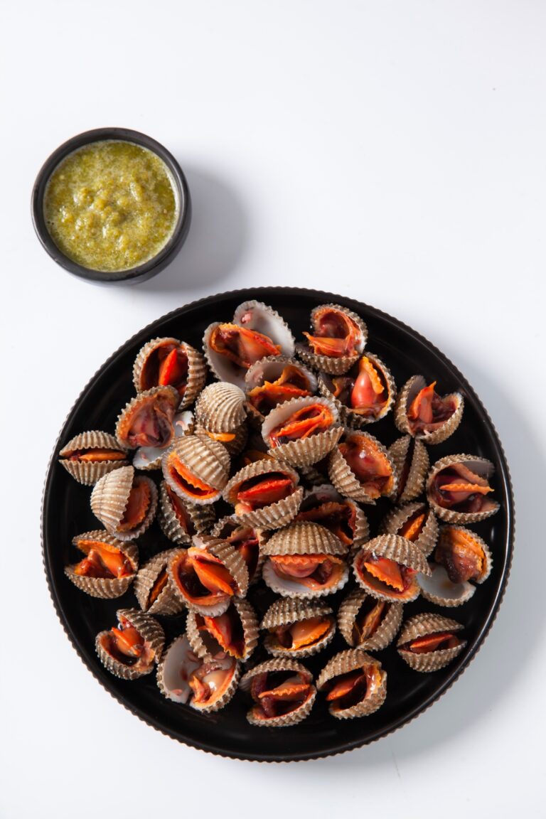 Crispy and delicious cockles are famous seafood and a favorite of many ...